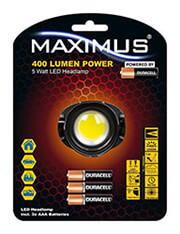 Φακος Maximus LED Headlamp 5W 400lm - Φακοι (PER.774428)