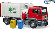 Bruder MAN TGS Side Loader Garbage Truck - Μοντελισμος (PER.774717)