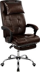 Πολυθρονα Γραφειου Hm1057.09 Synchro Καφε PU - Office chairs (PER.819499)