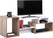 Επιπλο Τηλεορασης Tyler Λευκο Sonama Hm8765.01 137,5x30x44,5 ΕΚ ...