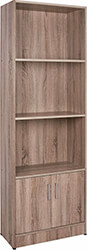Βιβλιοθηκη Μελαμινης Hayden Hm2269.02 ΣΕ Χρωμα Sonama 60x30x174υεκ ...