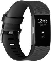 Fitbit Charge 2 Small Black - Sportwatches (PER.939254)