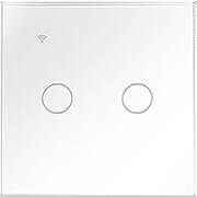 Coolseer Wifi Light Wall Touch Switch Διπλος Λευκος N+L - Smart home ...