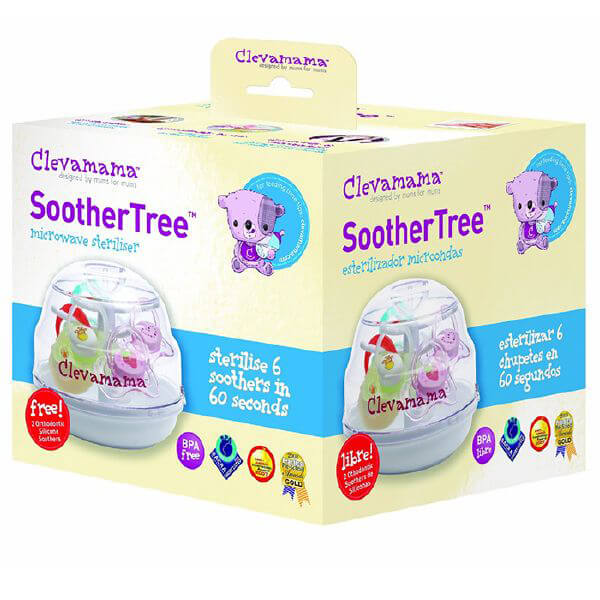 Αποστειρωτης Πιπιλας Clevamama Soother Tree+δωρο Array 2 Πιπιλεσ ...