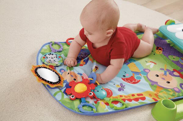 Fisher Price Γυμναστηριο - Moyσικο Πιανακι - Μπλε - Χαλακια ...
