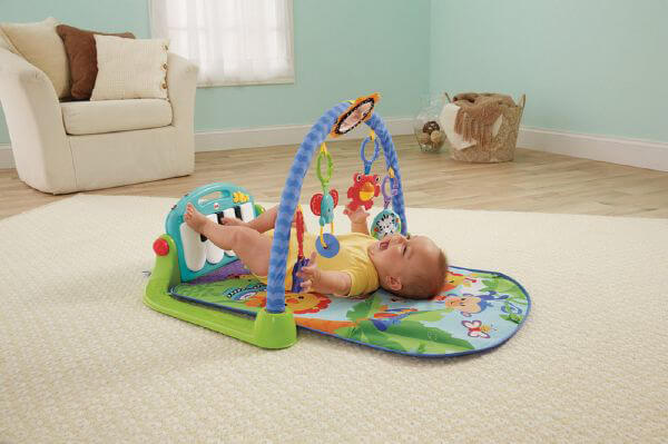 Fisher Price Γυμναστηριο - Moyσικο Πιανακι - Μπλε - Χαλακια ...