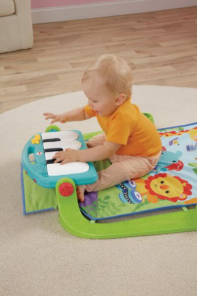 Fisher Price Γυμναστηριο - Moyσικο Πιανακι - Μπλε - Χαλακια ...