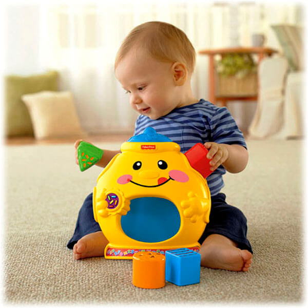 Εκπαιδευτικο Βαζακι Fisher Price Με Σχηματα - Παιχνιδια-6-12 μηνων (PL1 ...