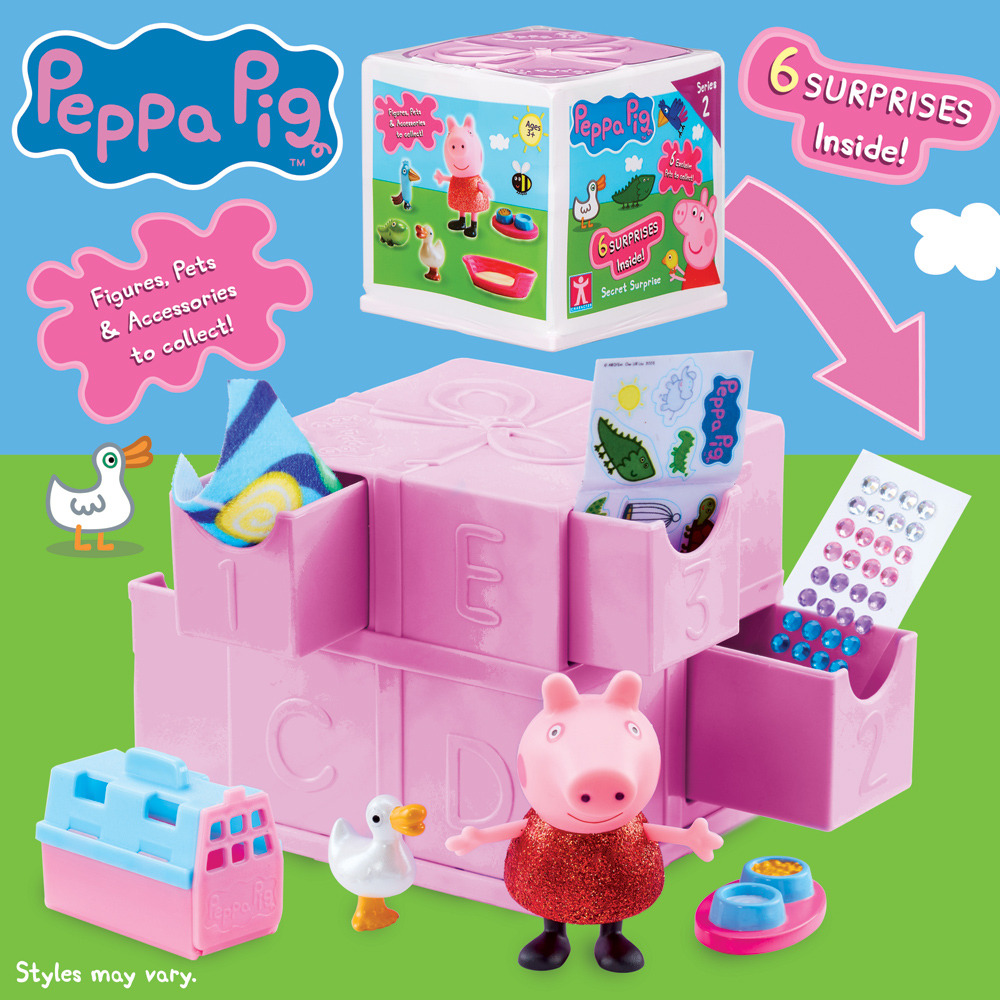Unbox Peppa Pig Giochi Preziosi Η Μυστικη Εκπληξη Της Πεππα Φιλαρακια ...