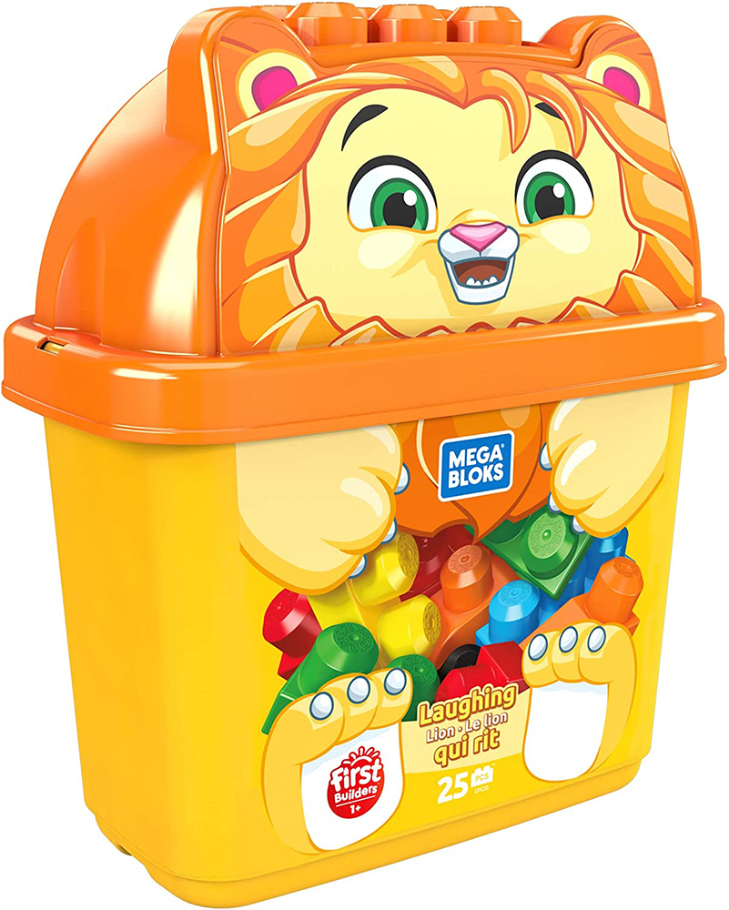 Fisher Price Mega Bloks Array Κουβας Με Τουβλακια-λιονταρακι [gpg20 ...