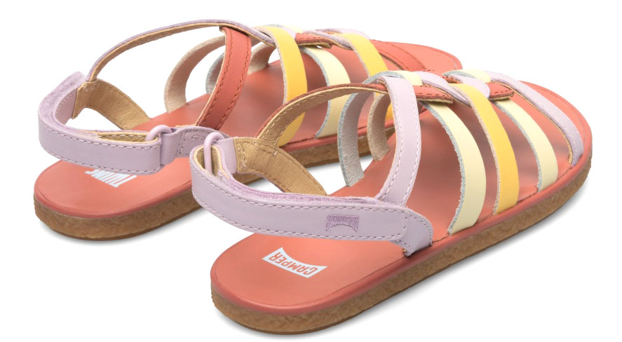 Πεδιλα Camper Twins K800425-001 Πολυχρωμα (eu:26) - Υποδηση-πεδιλα (PL1 ...