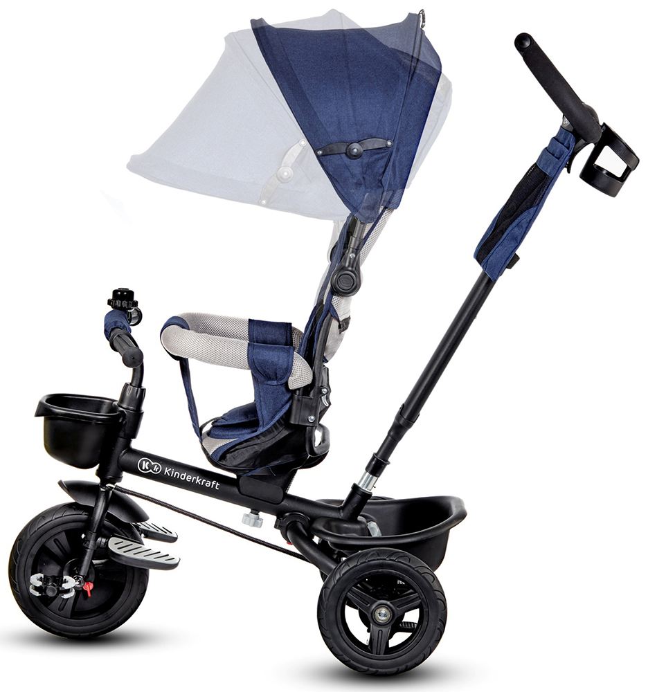Τρικυκλο Ποδηλατο Με Λαβη Ελεγχου Kinderkraft Aveo Blue - Παιχνιδια ...