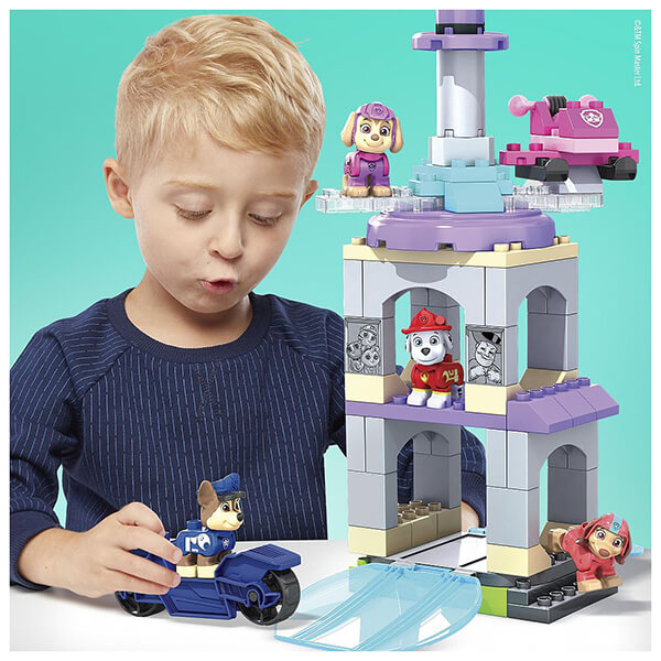Mega Bloks Paw Patrol - Πυργος Διασωσης Και Κουταβια Με Οχηματα [hfc18 ...