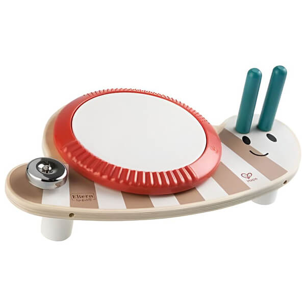 Τυμπανο & Ξυλοφωνο Hape Drum Slug Dan - Ξυλινα οικολογικα παιχνιδια ...
