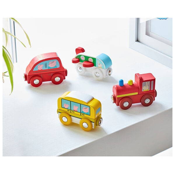 [bom]peppa Pig Ξυλινα Οχηματακια Τρενο [ppc73000] - Ξυλινα οικολογικα ...