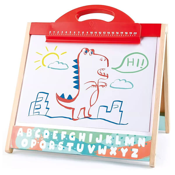 [bom]Hape Early Explorer Ξυλινος Πινακας Store & Go Easel - Ξυλινα ...