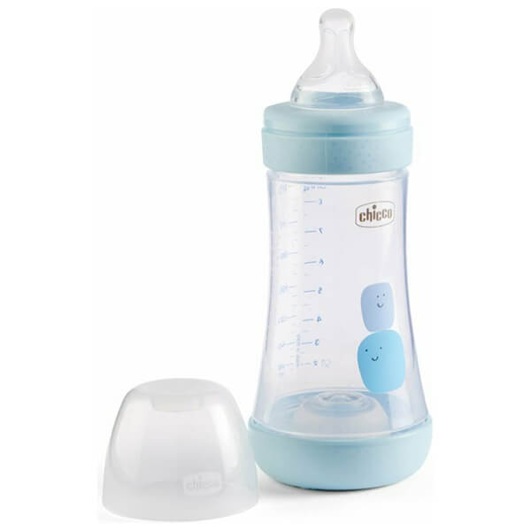 Μπιμπερο Πλαστικο Chicco P5 Σιελ 240ml Θς 2m+ - Ταισμα με μπιμπερο (PL1 ...