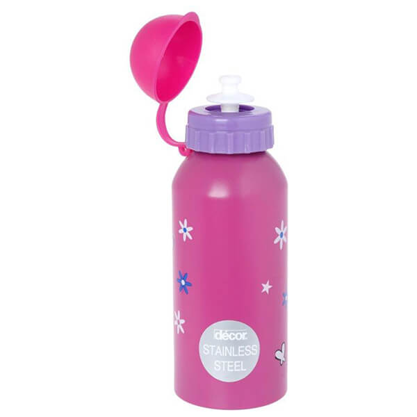 Ανοξειδωτο Παιδικο Παγουρι Ecolife Decor Girls 450ml Ροζ - Εξοπλισμος ...