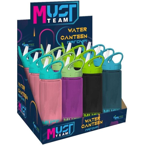 Παγουρι Me Καλαμακι Must Ps Γκρι (500 Ml) - Εξοπλισμος-αξεσουαρ φαγητου ...