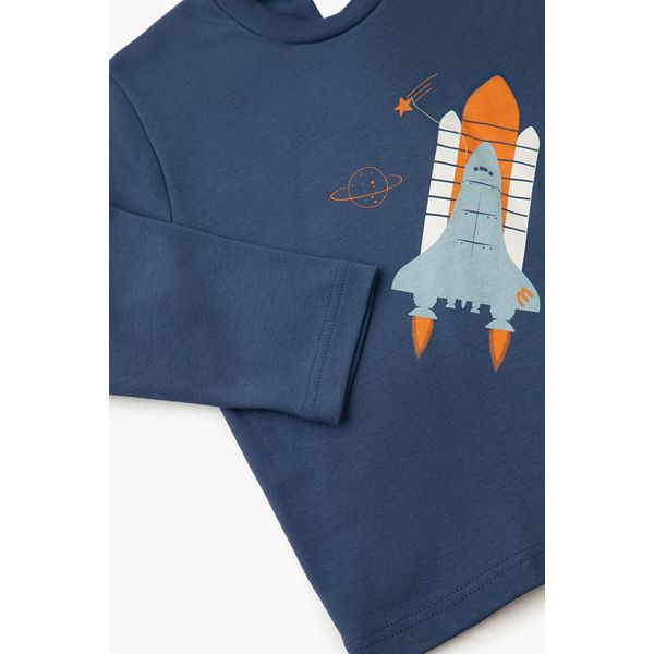 Πυτζαμες Minerva Space Μπλε Ραφ - Πυζαμακια (PL1.152103814)