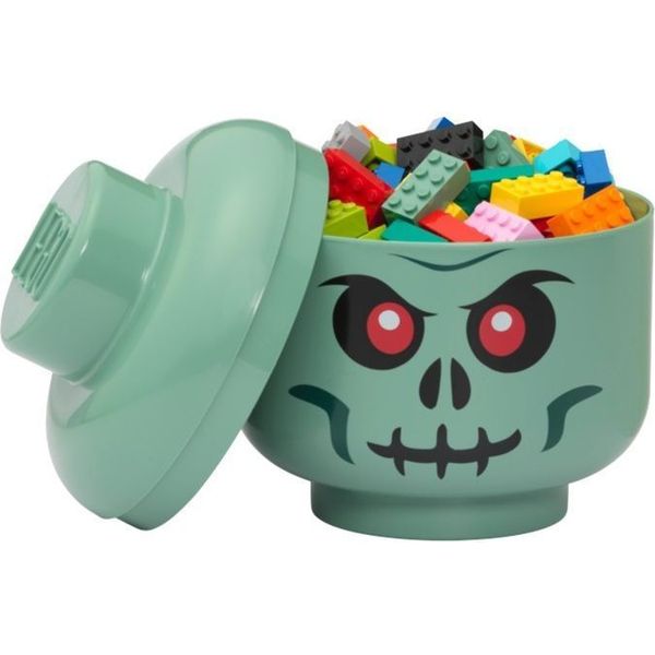 Κουτι Αποθηκευσης Lego Μικρο Κεφαλι Array Green Skeleton - Δωματιο ...