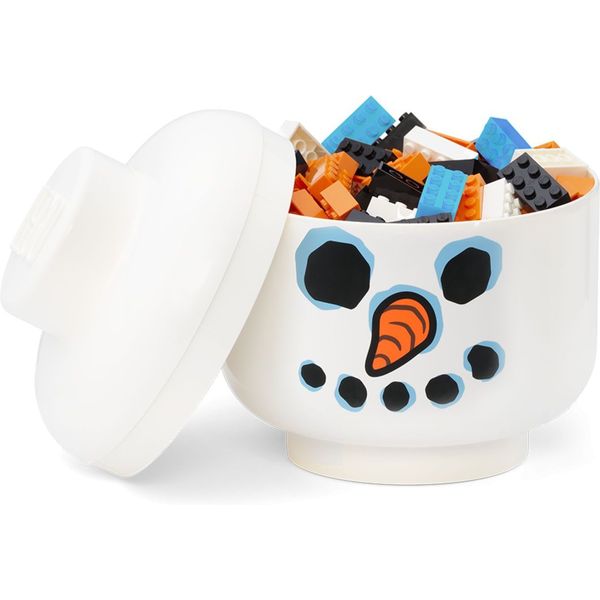 Κουτι Αποθηκευσης Lego Μικρο Κεφαλι Snowman - Δωματιο-διακοσμηση (PL1 ...