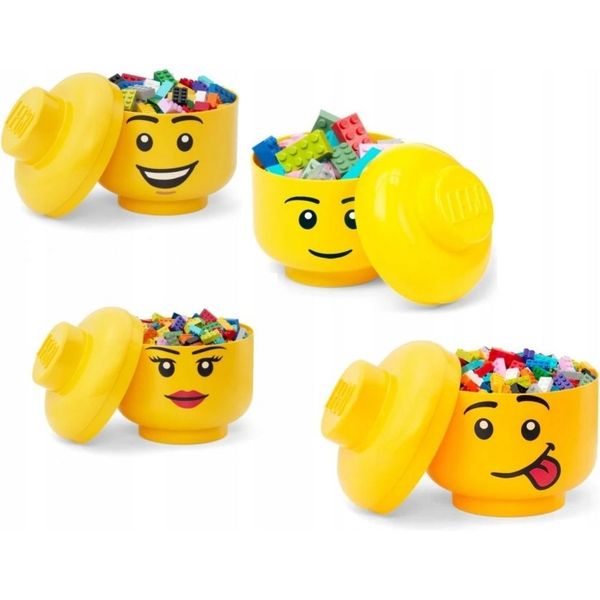 Κουτι Αποθηκευσης Lego Mini Κεφαλι Array Σετ 4 Τμχ - Δωματιο-διακοσμηση ...