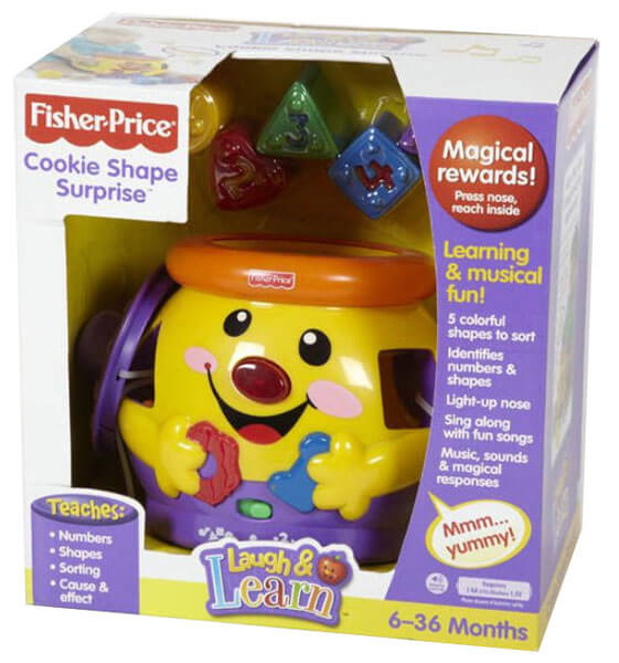 Εκπαιδευτικο Βαζακι Fisher Price Με Σχηματα - Παιχνιδια-6-12 μηνων (PL1 ...