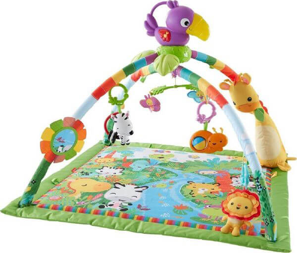 Fisher Price Γυμναστηριο - Deluxe Rainforest - Χαλακια δραστηριοτητων ...