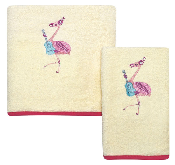 Βρεφικες Πετσετες Μπανιου Baby Smile Embroidery Das Home 6461 Κρεμ 2τμχ ...