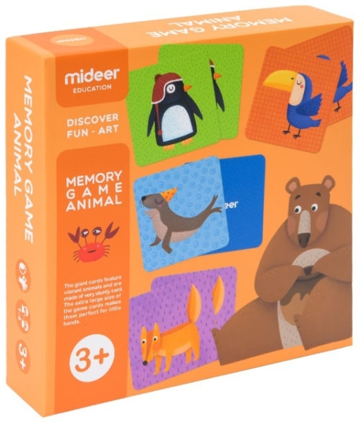 Εκπαιδευτικο Παιχνιδι Μνημης Mideer Memory Game Animal [md2032 ...