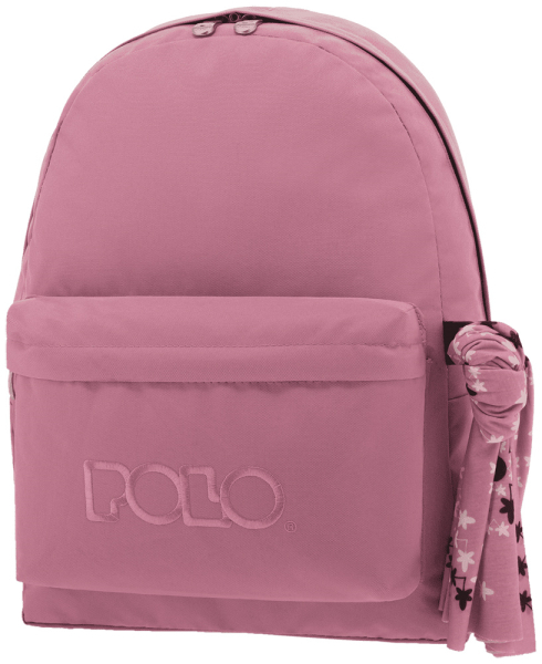 Σακιδιο Πλατης Γυμνασιου Polo Original Ροζ 23lt - Σχολικες τσαντες (PL1 ...