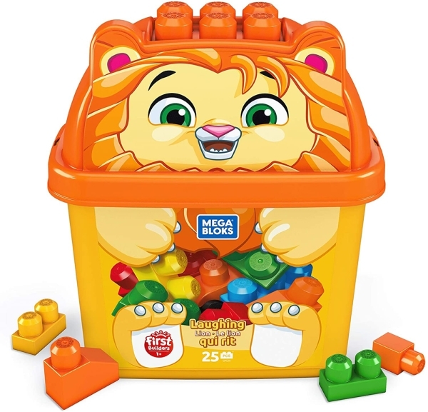 Fisher Price Mega Bloks Array Κουβας Με Τουβλακια-λιονταρακι [gpg20 ...