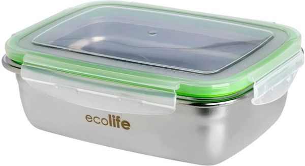 Φαγητοδοχειο Ecolife Ανοξεiδωτο Array Μονοy Τοιχωματος 850ml ...