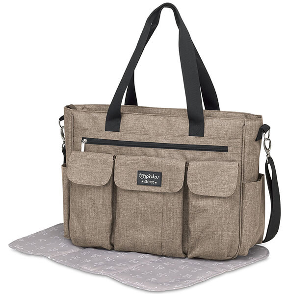 Τσαντα Αλλαξιερα Denim Array Petite Star Sand 45x35 Cm - Αξεσουαρ ...