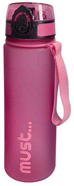 Παγουρι Must Array Tritan Με Καπακι Array Ροζ 600 Ml - Εξοπλισμος ...