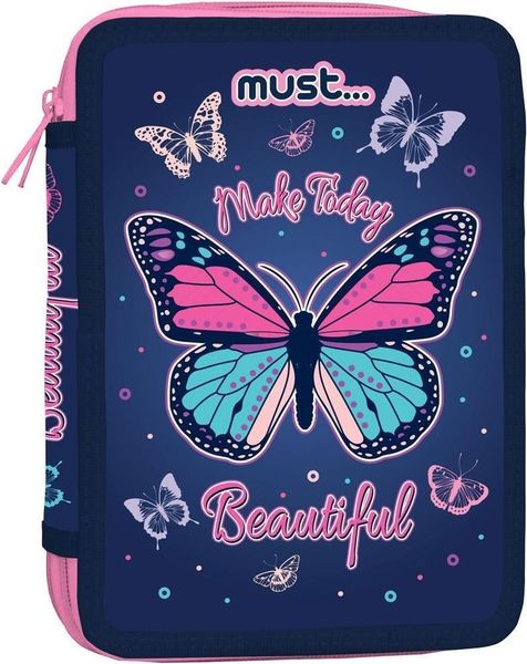 Διπλη Κασετινα Γεματη Must Make Today Beautiful Μωβ - Κασετινες (PL1 ...