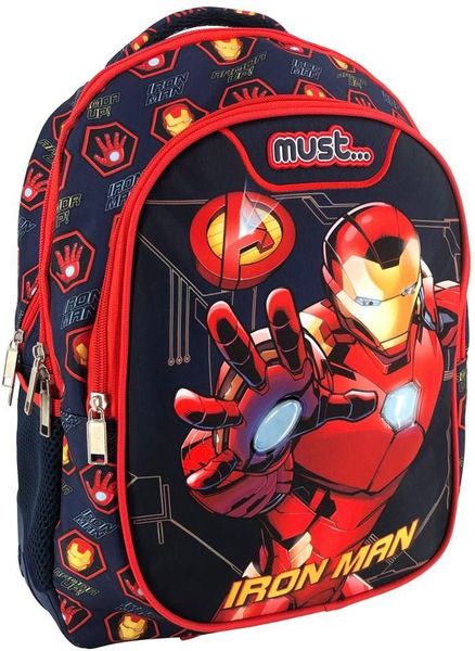 Τσαντα Πλατης Δημοτικου Must Avengers Iron Man - Σχολικες τσαντες (PL1 ...