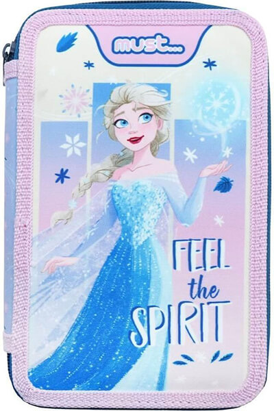 Κασετινα Τριπλη Γεματη Must Disney Frozen Feel The Spirit - Κασετινες ...