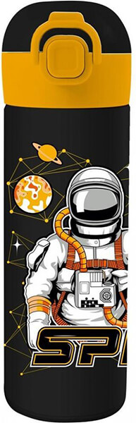 Ανοξειδωτο Παγουρι Με Καλαμακι Must Space (500 Ml) - Εξοπλισμος ...