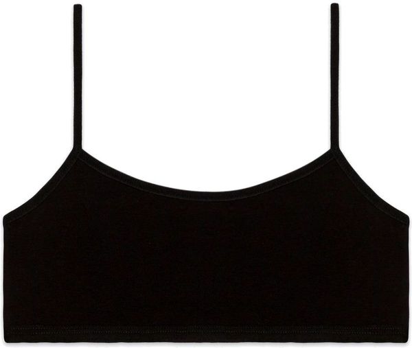 Μπουστακι Minerva Basic Teen's Bustee Μαυρο (14 Ετων/s) - Φανελακια ...
