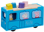 Peppa Pig Ξυλινο Σχολικο Λεωφορειο Με Σχηματα [ppc74000] - Ξυλινα ...