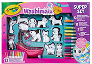 [bom]Crayola Washimals Σουπερ Σετ - Γραφικη υλη (PL1.152089914)