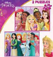 Educa Puzzle Disney Princess (2x100 Tmx) - Παιχνιδια-36 μηνων και ανω ...