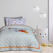 Κουβερλι Μονο Das Home Kid 4877 Γκρι 160x220 - Λευκα ειδη κρεβατιου ...