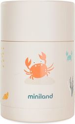 Δοχειο Φαγητου Miniland Food Thermos Ocean Crab (600 Ml) - Θερμος (PL1 ...