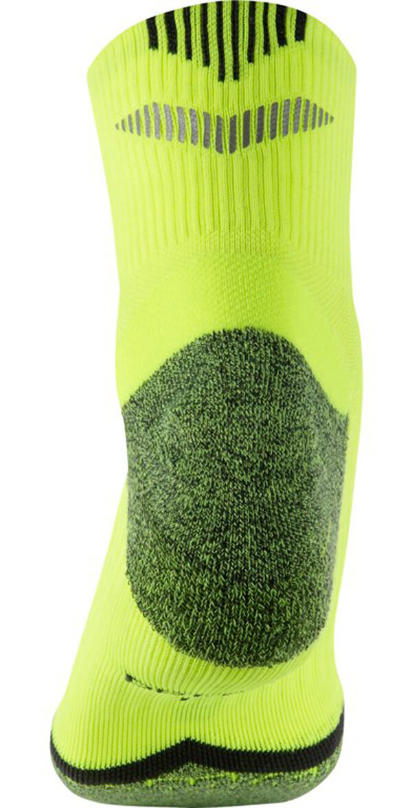 Καλτσες Nike Elite Running Cushion Quarter Κιτρινες (36-38) - Running ...