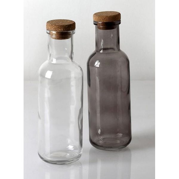Σετ Μπουκαλι Espiel Γυαλινο Με Καπακι Φελλο (1000ml) & Παγοθηκη Nava ...