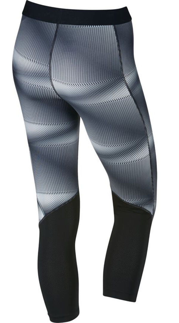 Κολαν Nike Pro Cool Capri Μαυρο/λευκο - Training-γυναικα-ενδυση (PL2 ...