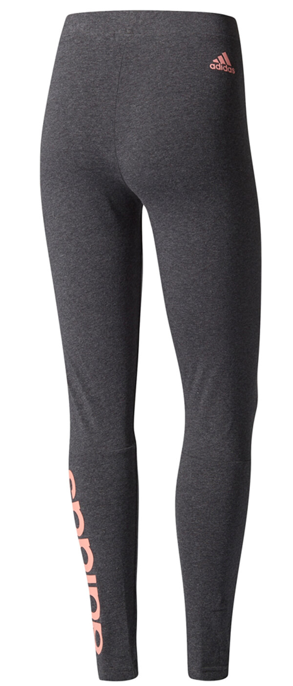 Κολαν Adidas Performance Essentials Linear Tights Γκρι Σκουρο ...